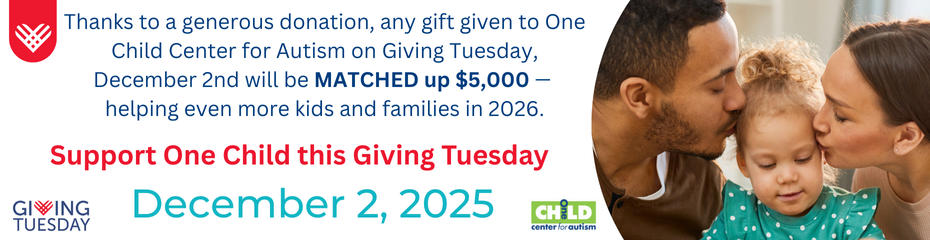 GivingTuesday 2022_Social (930 x 240 px) – One Child Center for Autism